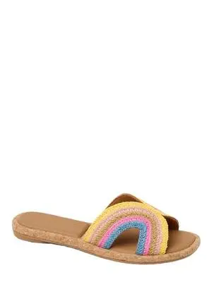 Reef Willow Woven Slide Sandal - Sunset