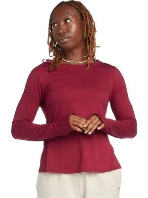 ELECTRIC YOGA Venus Long Sleeve Top - Sweet Wine