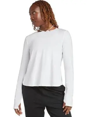 ELECTRIC YOGA Venus Long Sleeve Top - White