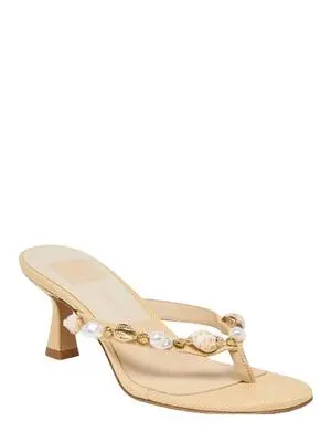 DOLCE VITA Daksie Embellished Flip Flop
