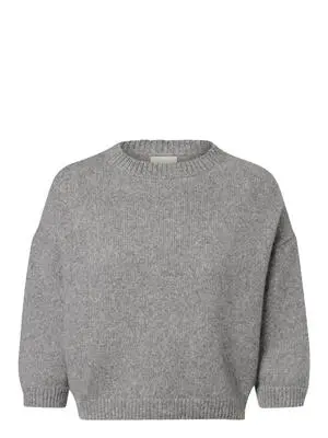 KHAITE Sabina Cropped Cashmere Sweater