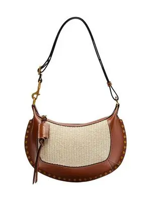Isabel Marant Étoile Oskan Leather Shoulder Bag - Brown