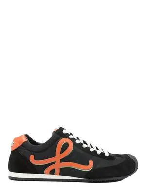 Loewe Logo-appliqué Sneakers - Black
