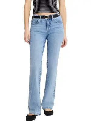 Good American Low Rise Bootcut Jeans - Indigo1217