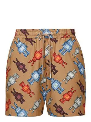 MCM Rabot Printed Shorts