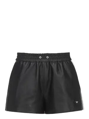 MCM Lamb Leather Shorts