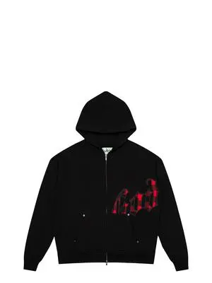 GODSPEED Og Logo Full Zip Hoodie - Black