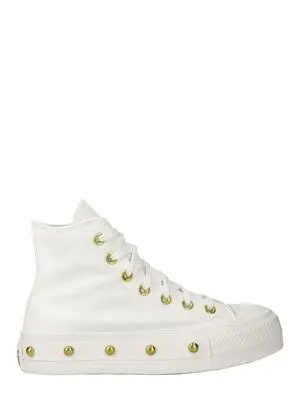 CONVERSE Chuck Taylor All Star Studded Lift Platform - White
