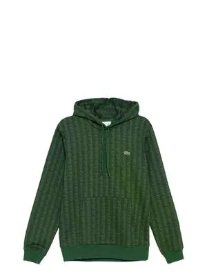 Lacoste Logo-patch Hoodie - Green