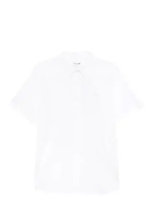 Lacoste Logo-embroidered Shirt - White
