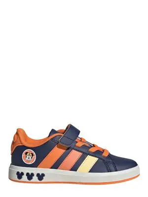 Adidas Grand Court Disney Mickey Mouse Sneakers - Dark Blue/ice Tangerine/pure Orange