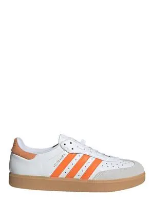 Adidas Velosamba Leather Sneakers - Cloud White/pure Orange/gold Metallic