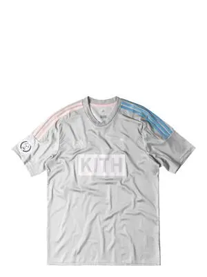 Kith Adidas Soccer Flamingos Away Game Jersey - Grey