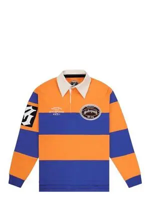 GODSPEED Classic Field Rugby Shirt - Orange/blue