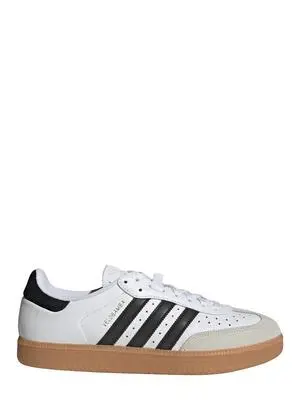 Adidas Velosamba Leather Sneakers - Cloud White/core Black/gold Metallic