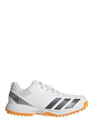 Adidas Howzat Spikeless Cricket Shoes - Cloud White/aurora Onix/lucid Tangerine