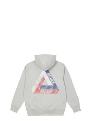 PALACE Swirl Triferg Hood Grey Marl