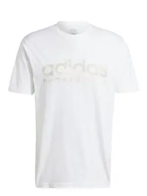 Adidas House Of Tiro Linear Graphic T-shirt - White
