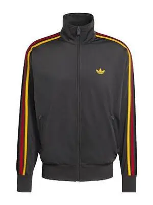 Adidas Firebird Track Top - Utility Black Collegiate Gold Team Power Red Black