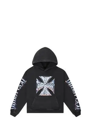 GODSPEED Chrome Motto Hoodie - Black Wash
