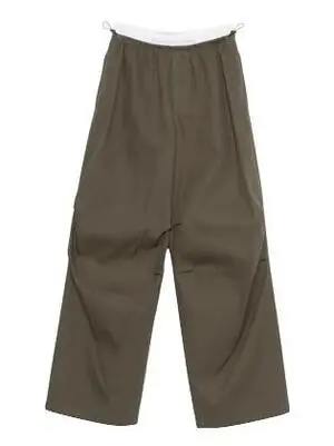 Alexander Wang Articulated Knee Mid-rise Pants - Army Green