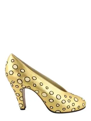 FERRAGAMO Argo Archive Limited Edition 1930s Pumps - Light Yellow