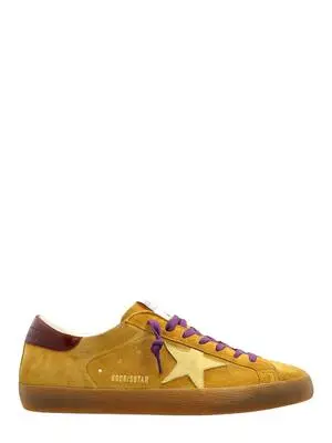 GOLDEN GOOSE Superstar Sneakers - Brown/burgundy/purple