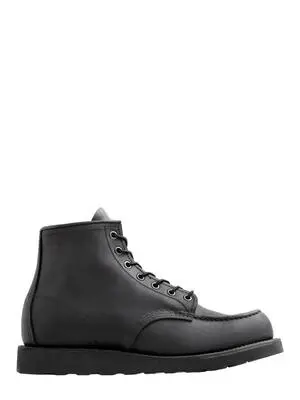 Red Wing Classic Moc 6-inch Boots - Black Harness Leather