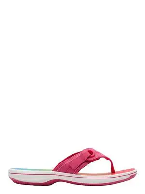 Clarks Breeze Reyna Thong Sandal - Bright Pink Ombre