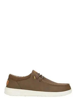 HEY DUDE Lace-up Loafer - Brown
