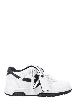 Off-White Out Of Office Ooo Low Tops - White/black