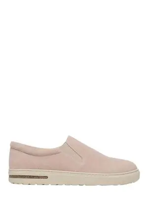 BIRKENSTOCK Oswego Suede Leather Slip-on Shoes - Light Rose
