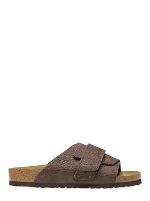 BIRKENSTOCK Kyoto Nubuck Leather Sandals - Desert Buck Roast