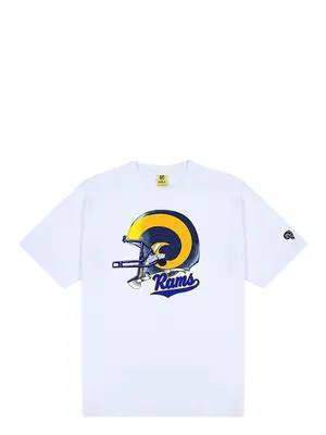 GOLF LE FLEUR Tyler, The Creator Golf Wang X Nfl Rams Helmet Tee Shirt - White