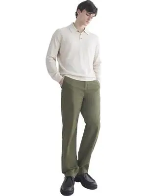 Everlane Everyday Straight-fit Chino Pant - Olive Night