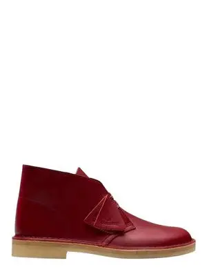 Clarks Originals Desert Boot - Dark Red Leather