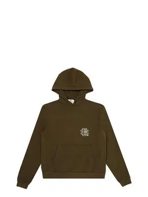 ERIC EMANUEL Basic Hoodie - Olive/black