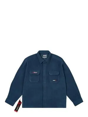 PALACE Polartec Overshirt - Navy Blue