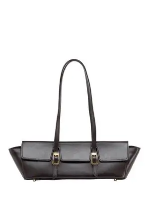 ELLEME Le Bateau Leather Shoulder Bag Tabacco