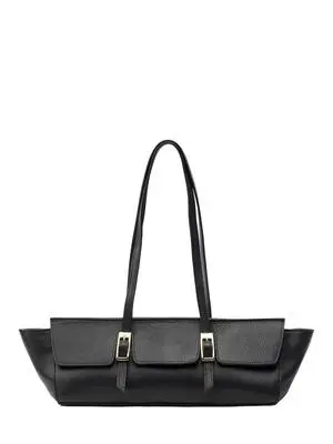 ELLEME Le Bateau Pebbled Leather - Black