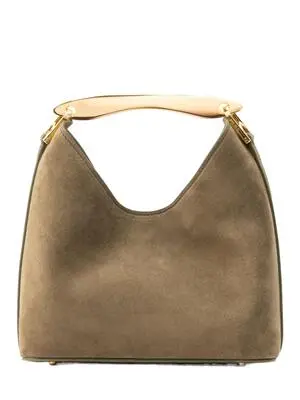 ELLEME Small Boomerang Suede Truffle