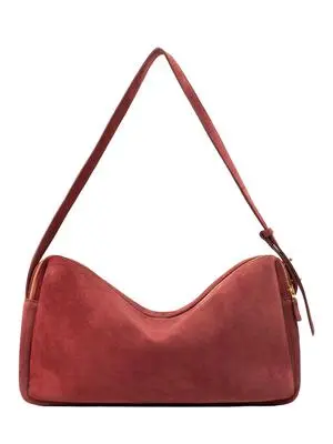 ELLEME Trousse Large Suede - Burgundy
