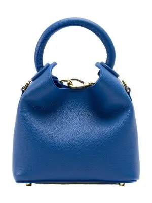 ELLEME Madeleine Pebbled Leather - Azure Blue