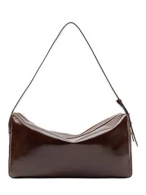 ELLEME Trousse Large Vintage Leather - Chestnut