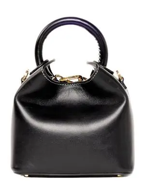 ELLEME Madeleine Leather Handbag - Black