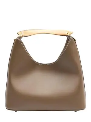 ELLEME Boomerang Leather Top Handle Bag Rock