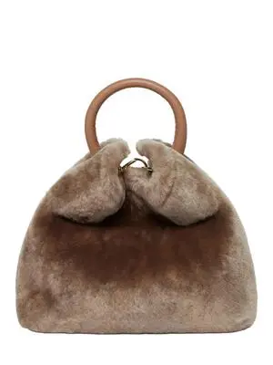 ELLEME Baozi Shearling Montone - Taupe