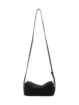 ELLEME Mini Trousse Suede Bag - Black