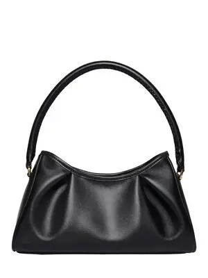 ELLEME Dimple Leather Top Handle Bag - Black
