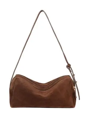 ELLEME Trousse Suede Pouch Brownie